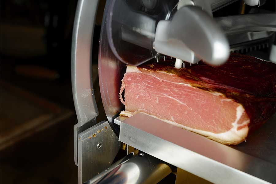 Trancheuse à jambon professionnelle - Electrique ou manuelle