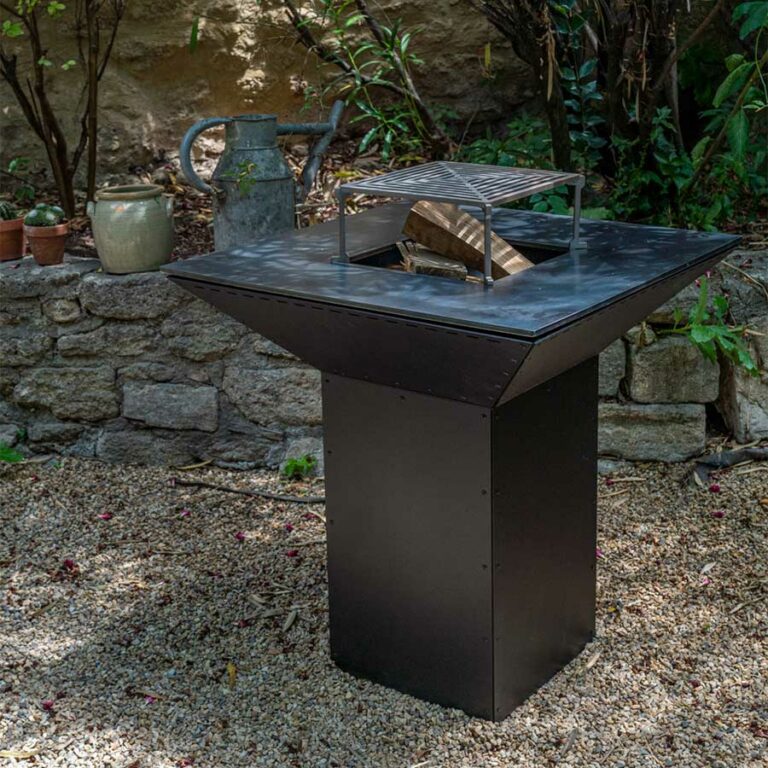 Brasero plancha en aluminium 74 cm Grill'Chic