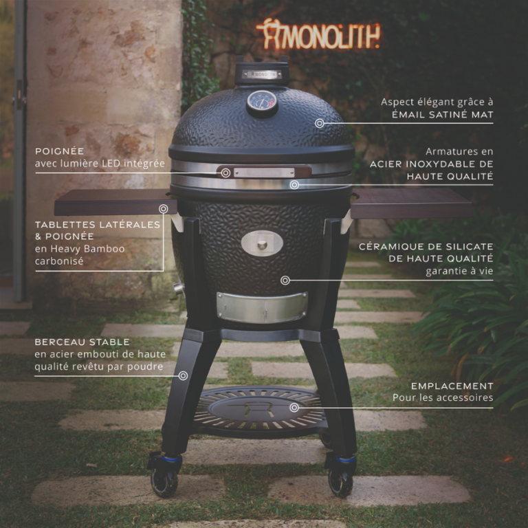 Barbecue kamado Monolith Avantgarde Classic ∅44 cm